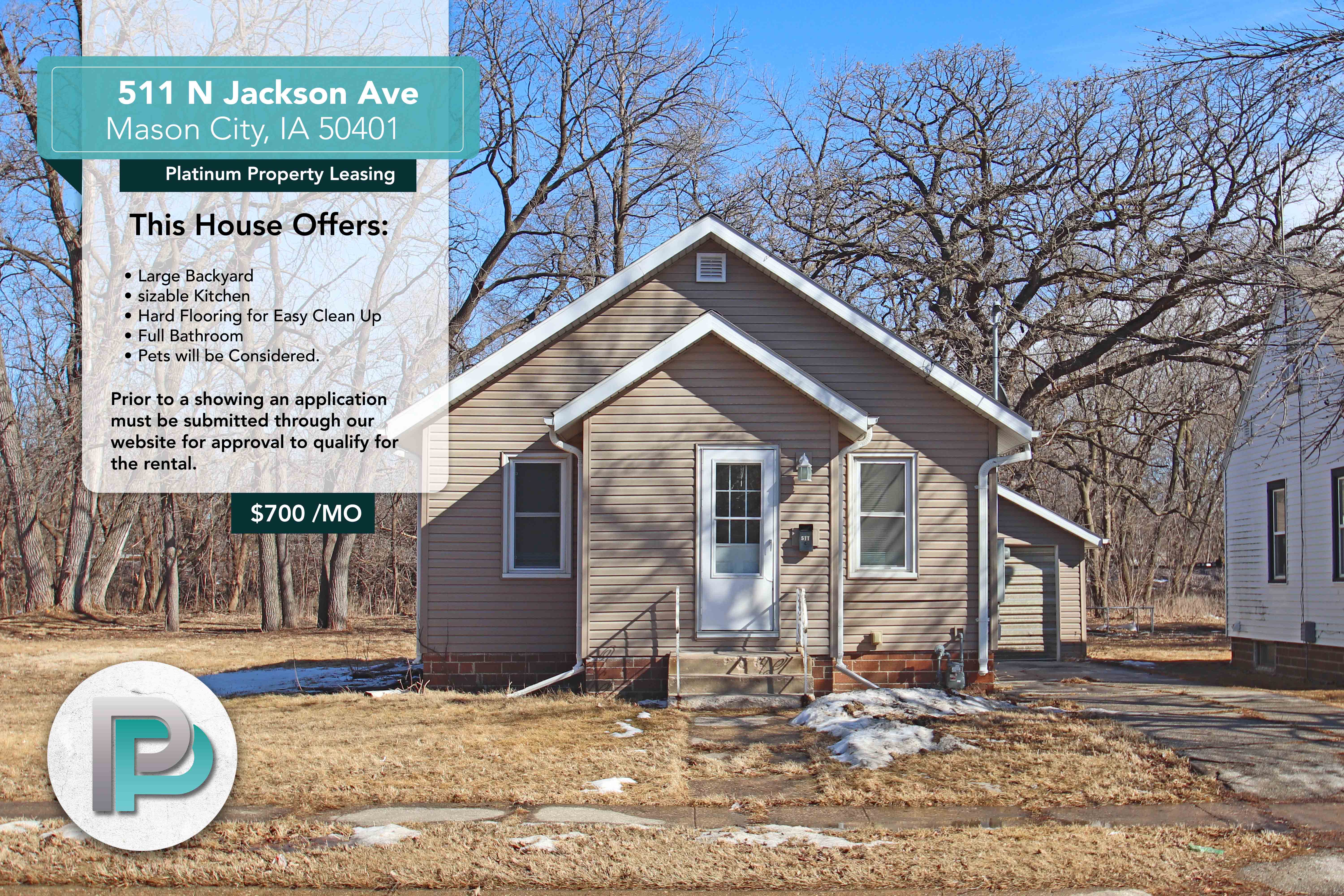 700 House For Rent